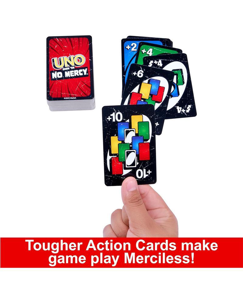 UNO Show 'Em No Mercy Card Game | Mattel | The Paper Store