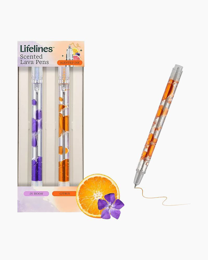 In Bloom and Citrus Scented Lava Pens | Lifelines | The Paper Store