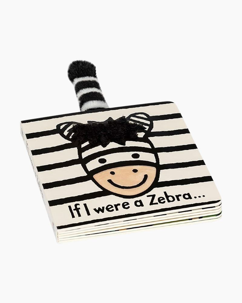 If I Were A Zebra Board Book | Jellycat | The Paper Store
