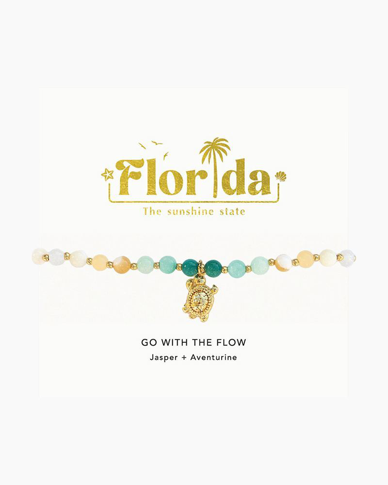 Florida Go With The Flow Bracelet | Lotus And Luna | The Paper Store