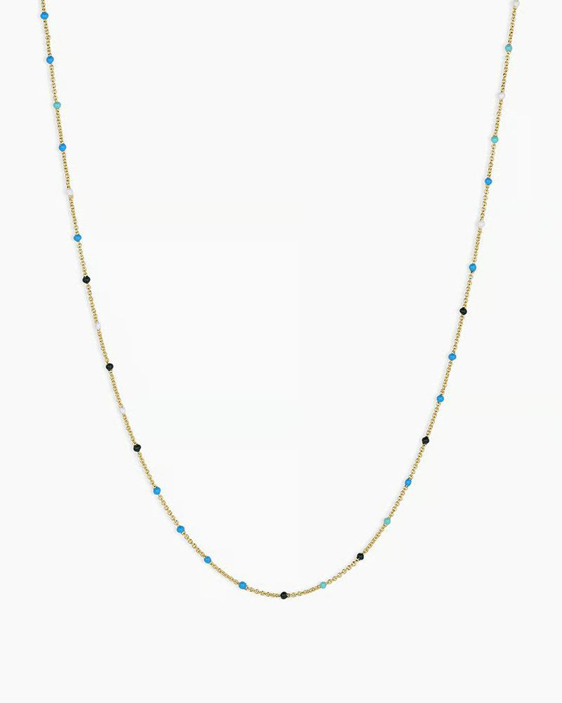 Laguna Capri Necklace in Gold | Gorjana | The Paper Store