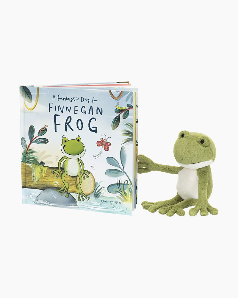 A Fantastic Day for Finnegan Frog Book (Hardcover) | Jellycat | The ...