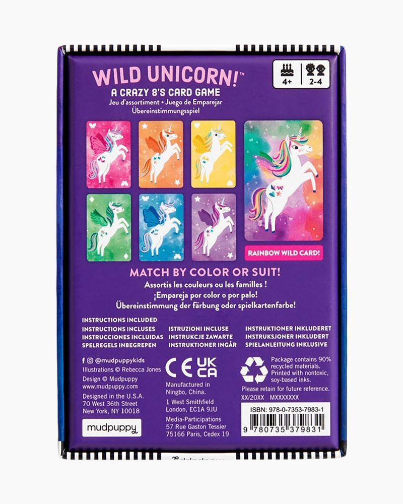 Wild Unicorn! Card Game | Hachette Book Group | The Paper Store