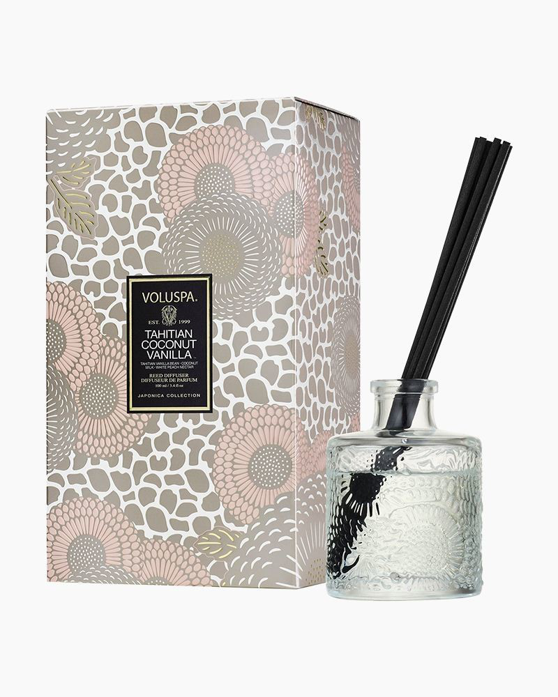 Tahitian Coconut Vanilla Reed Diffuser | Voluspa | The Paper Store
