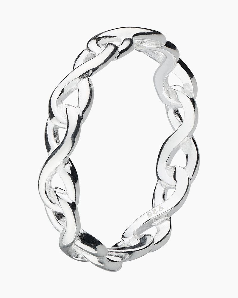 Infinity Link Ring in Silver | Heritage by Kit Heath | The Paper Store