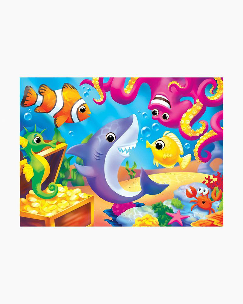 Lil Shark and Friends Jigsaw Puzzle (48 pc.) | Masterpieces Puzzle ...