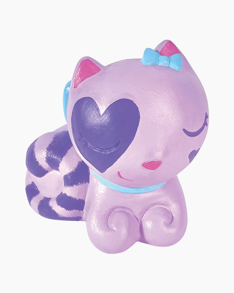 Paint-A-Pet Kitty Craft Kit | Bright Stripes | The Paper Store