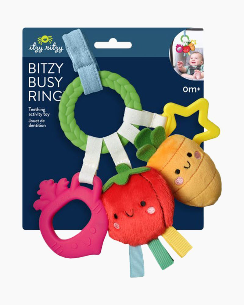 Veggie Bitzy Busy Ring™ Teething Activity Toy | Quintessential Tots LLC ...