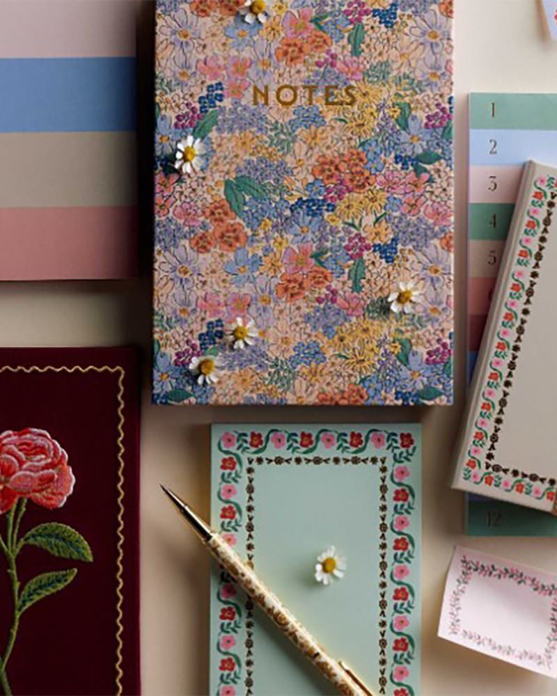 Roses Embroidered Journal | Rifle Paper | The Paper Store
