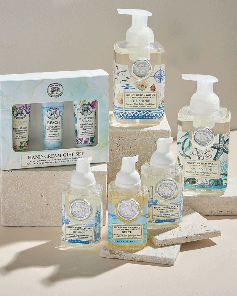Ocean Tide Foaming Hand Soap | Michel Design Works | The Paper Store