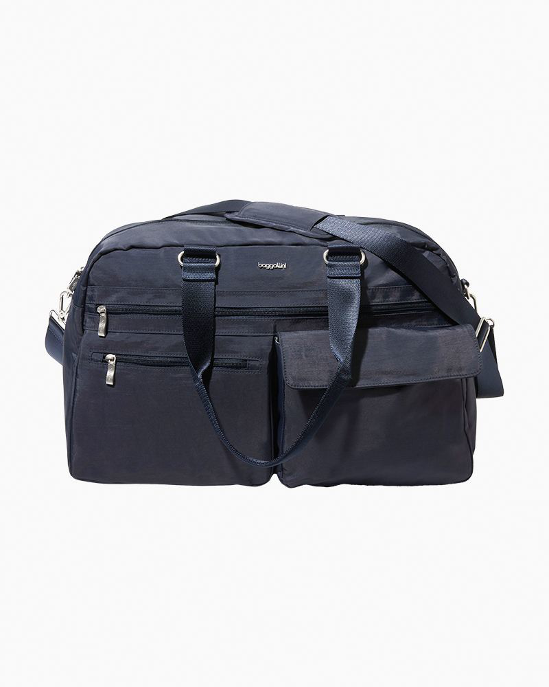 Modern Everywhere Travel Duffel in French Navy | Baggallini | The Paper ...