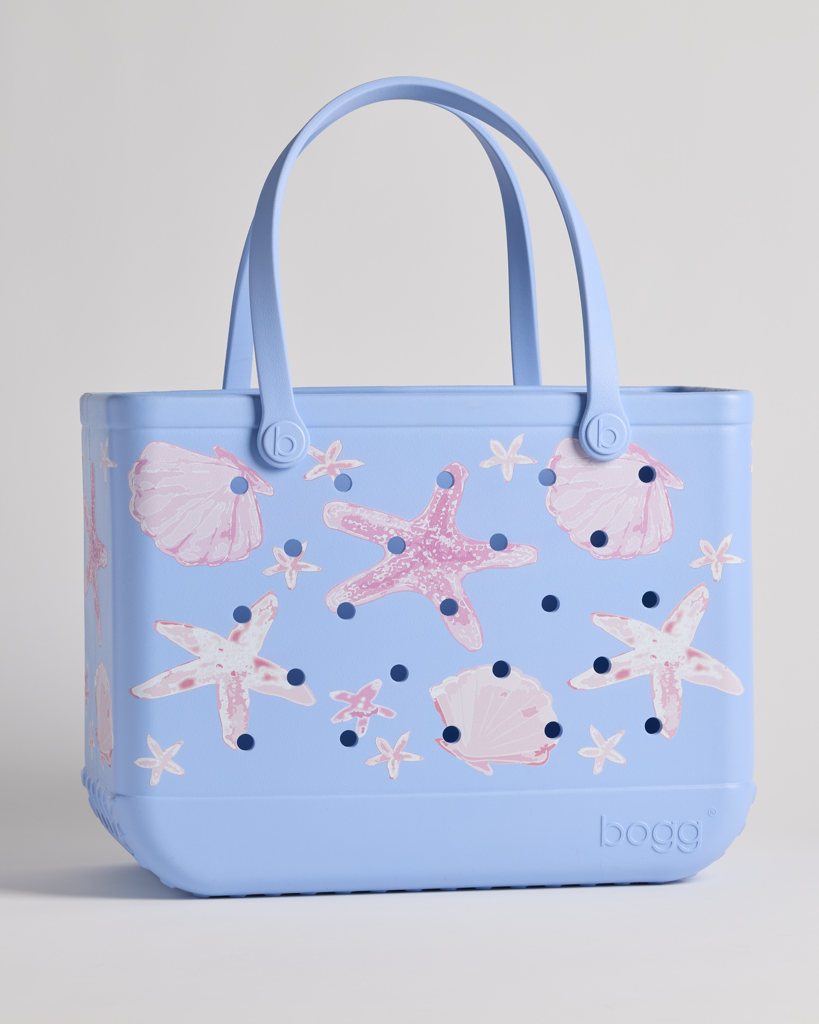 Exclusive Original Bogg Bag in Carolina Blue Shells and Starfish | Bogg ...
