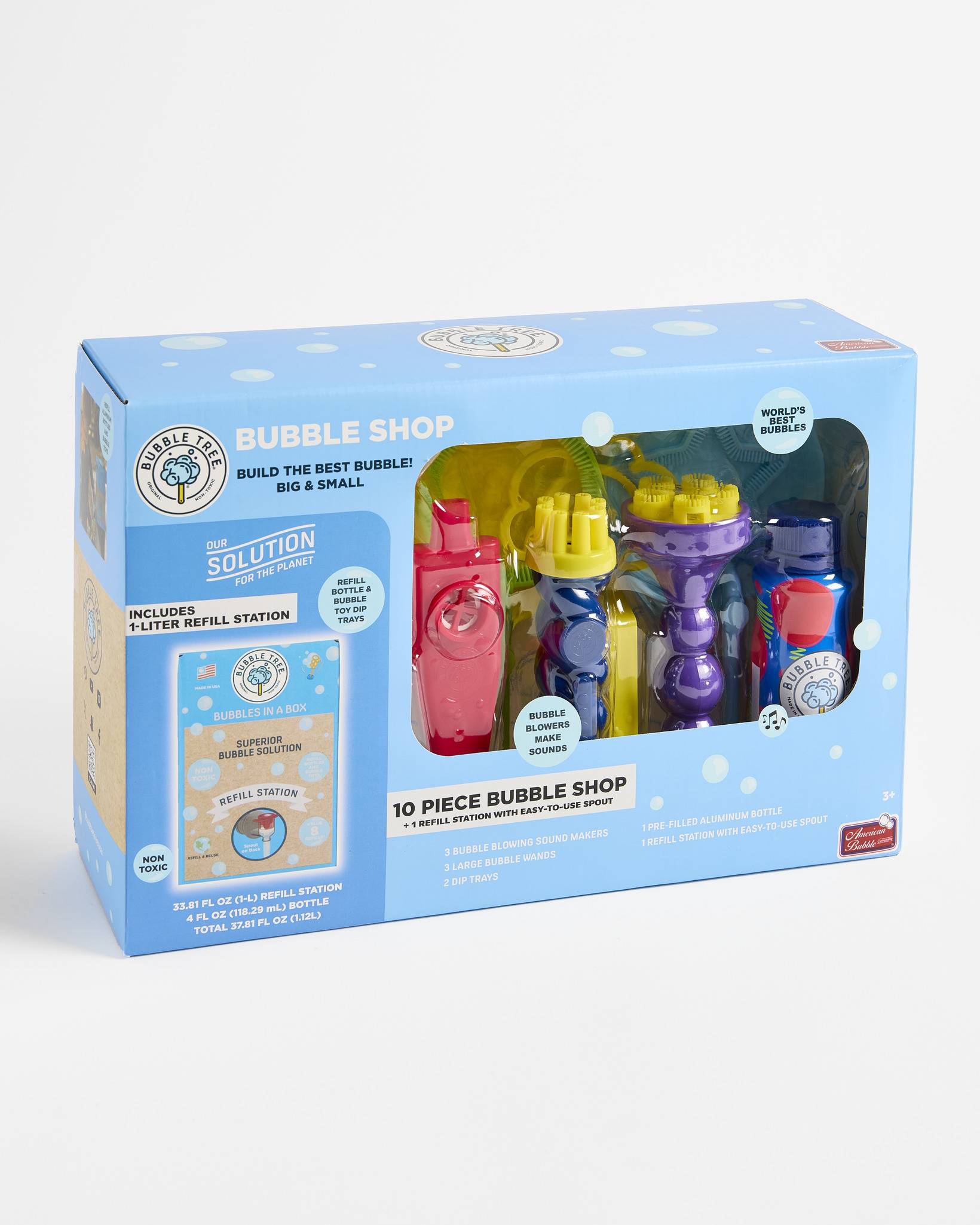 10-Piece Bubble Shop Kit | American Bubble | The Paper Store