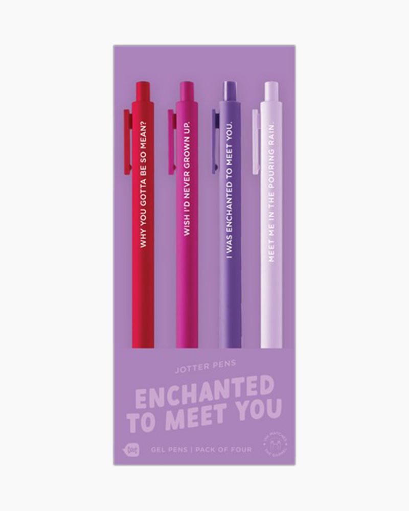 Enchanted Inspired Pen Set | Talking Out Of Turn | The Paper Store