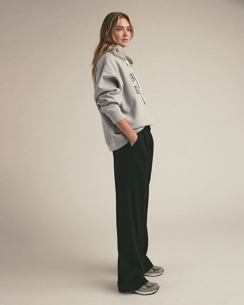 The Collegiate Hoodie in Heather Grey | Favorite Daughter | The Paper Store