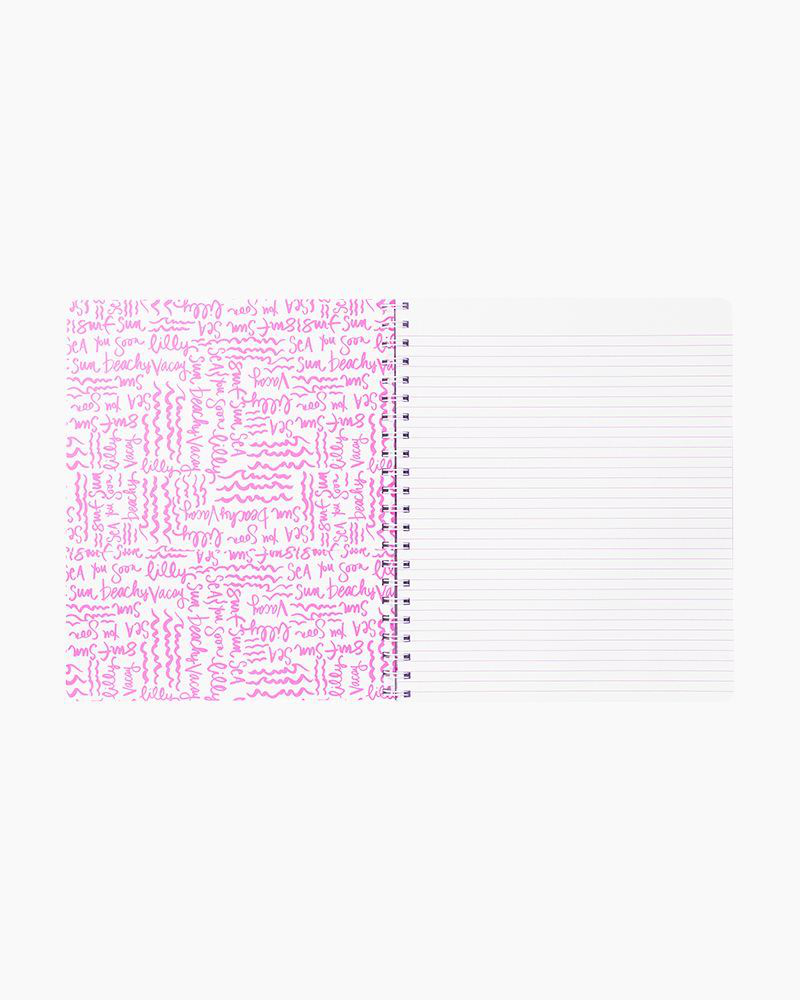 Royal Coral Large Notebook | Lilly Pulitzer | The Paper Store