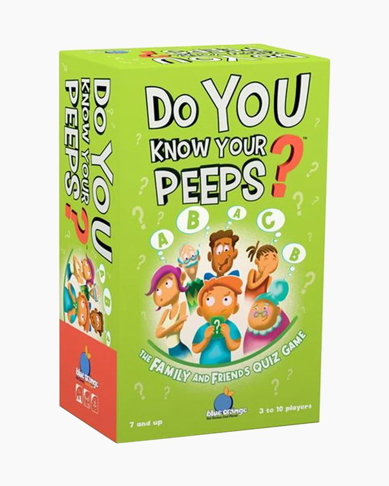 Do You Know Your Peeps? Quiz Game | Blue Orange | The Paper Store