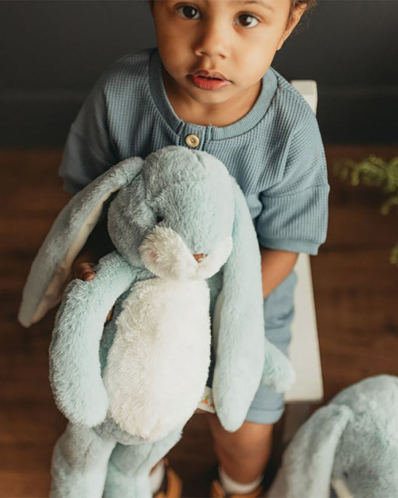 Little Floppy Nibble 12-Inch Bunny Plush in Maui Blue | Bunnies By The ...
