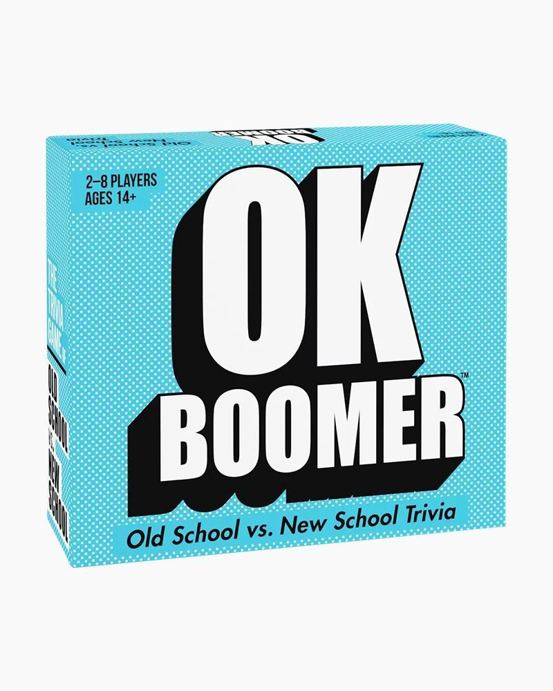 OK Boomer! Old School vs. New School Trivia Game | Goliath | The Paper Store