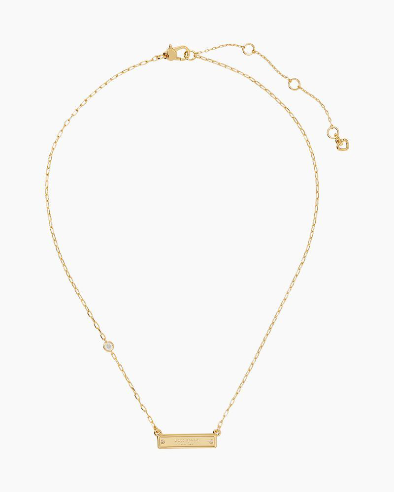 Sam Icon Bar Necklace | kate spade new york | The Paper Store