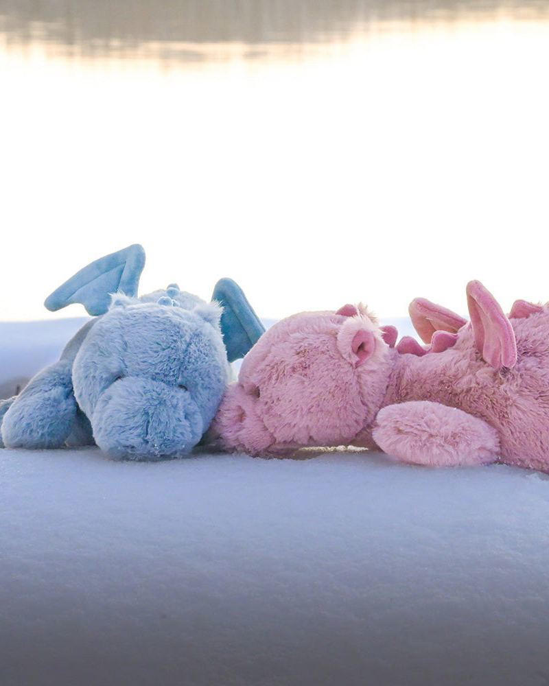 Ruby Laying Dragon Plush Toy | Bukowski Bears | The Paper Store