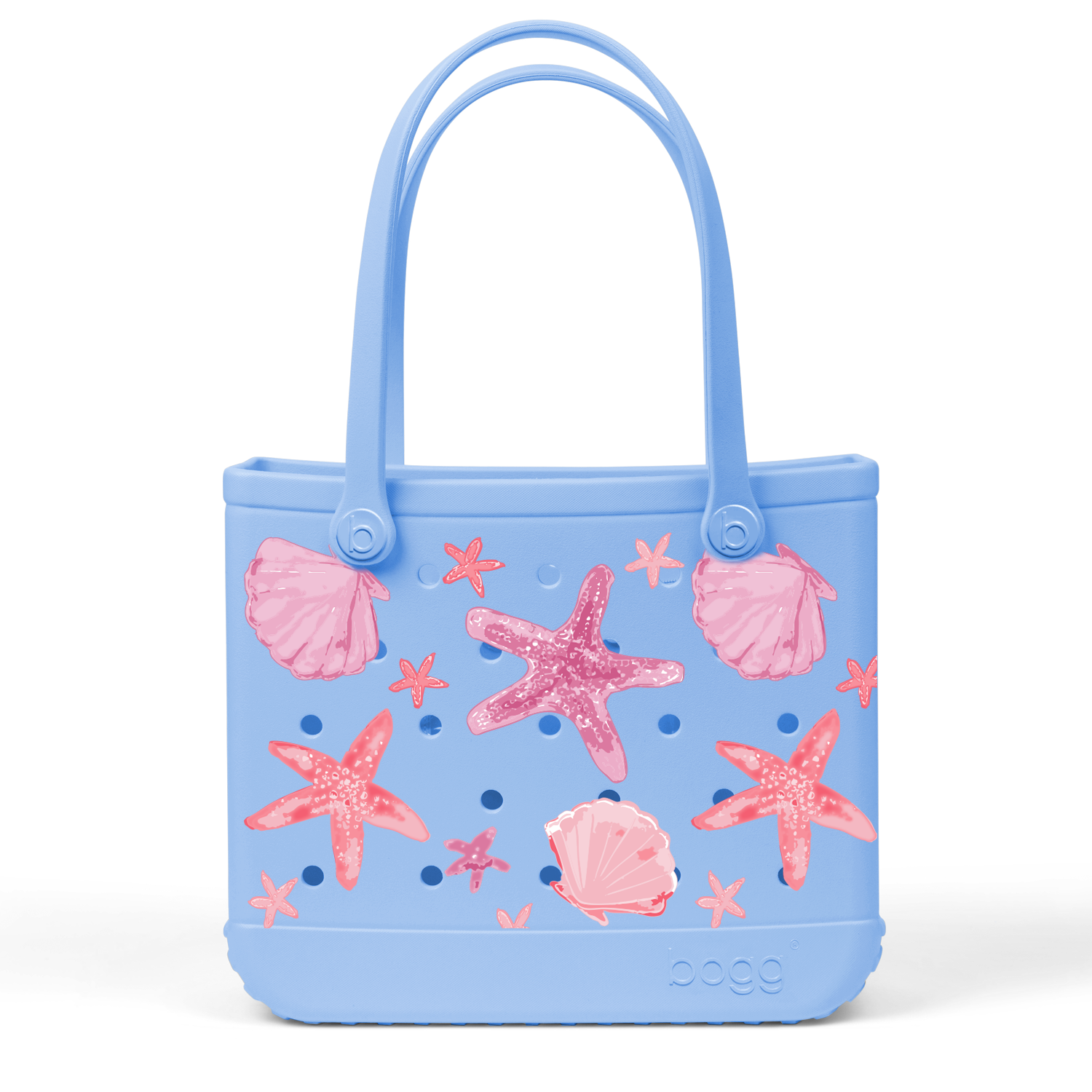 Exclusive Baby Bogg Bag in Carolina Blue Shells and Starfish | Bogg Bag ...