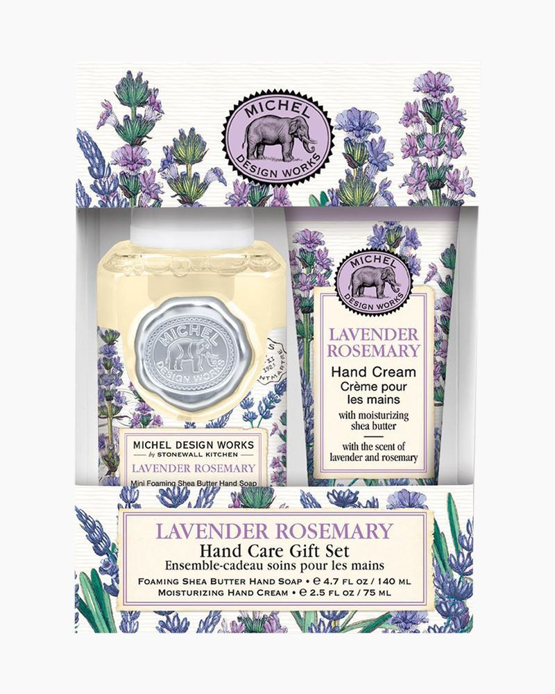 Lavender Rosemary Hand Care Gift Set | Michel Design Works | The Paper ...