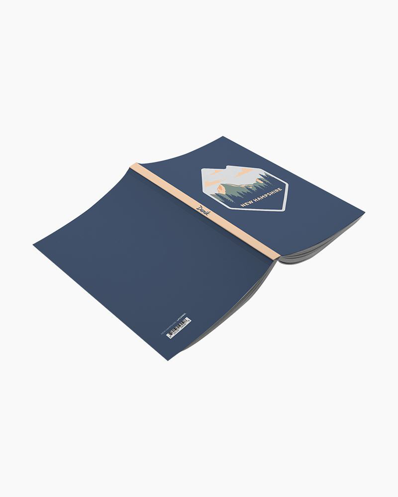 New Hampshire Lined Layflat Notebook | Denik LLC | The Paper Store