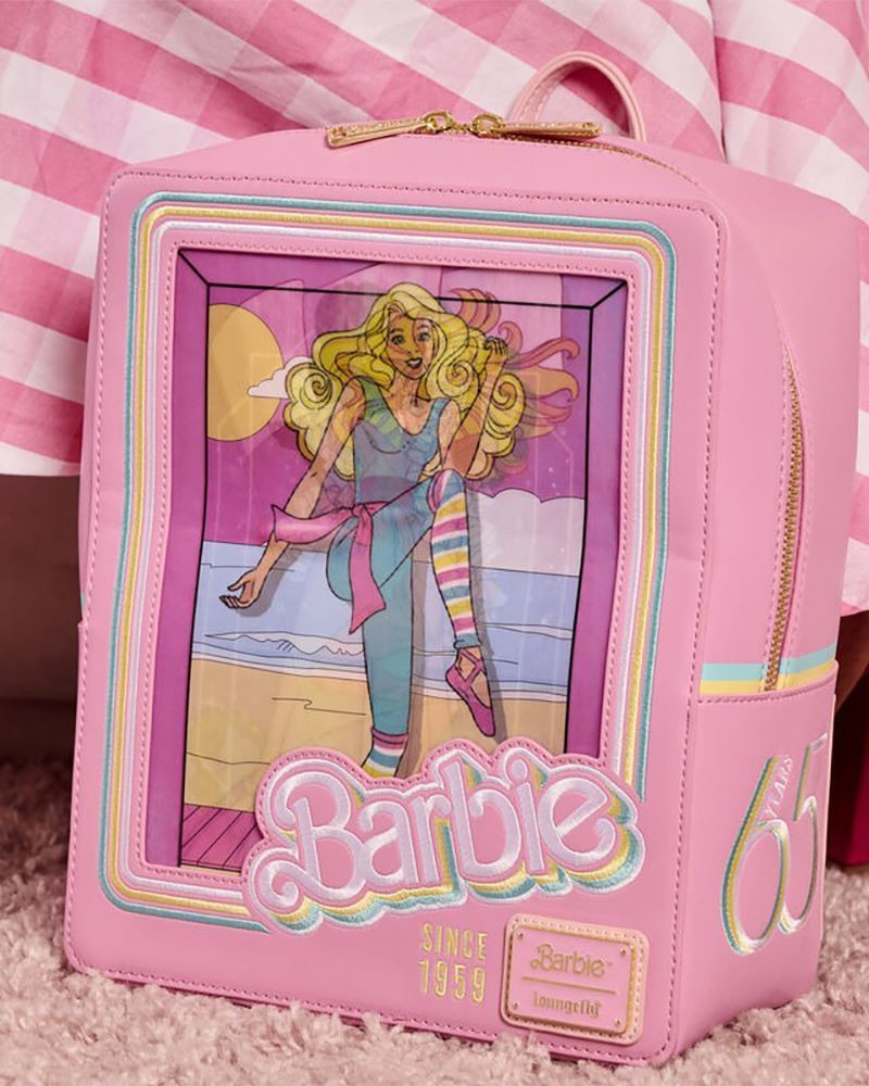 Barbie™ 65th Anniversary Doll Box Triple Lenticular Mini Backpack ...