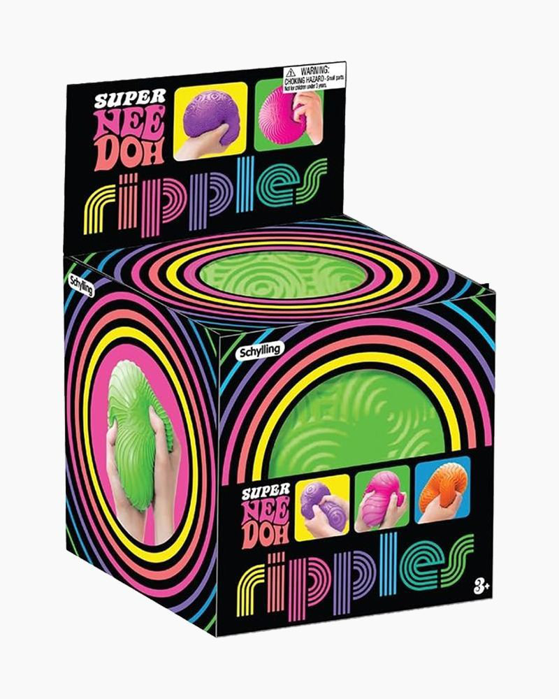 Super NeeDoh Ripples Squeeze Toy (Assorted) | Nee Doh | The Paper Store