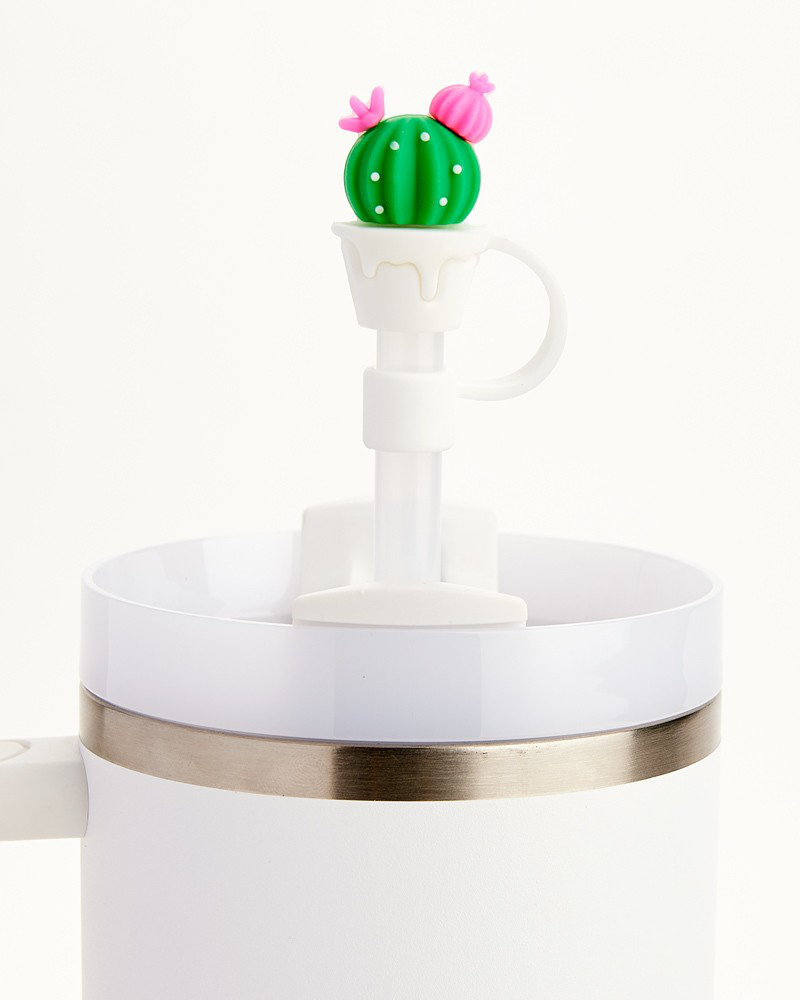 Cactus Straw Topper Charm | The Paper Store | The Paper Store