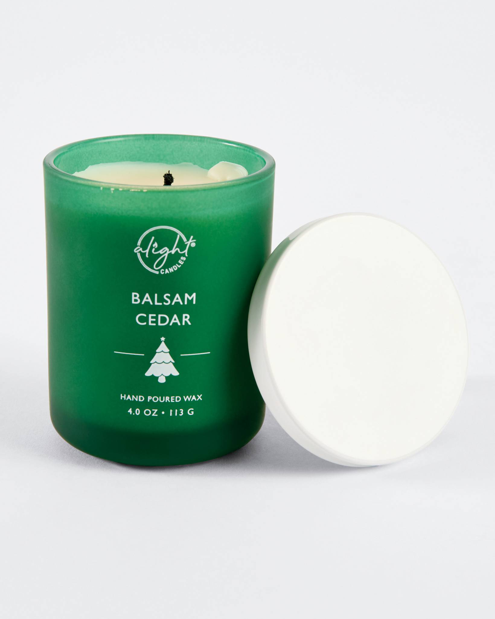 Balsam Cedar 4 oz. Jar Candle | Alight Candles | The Paper Store