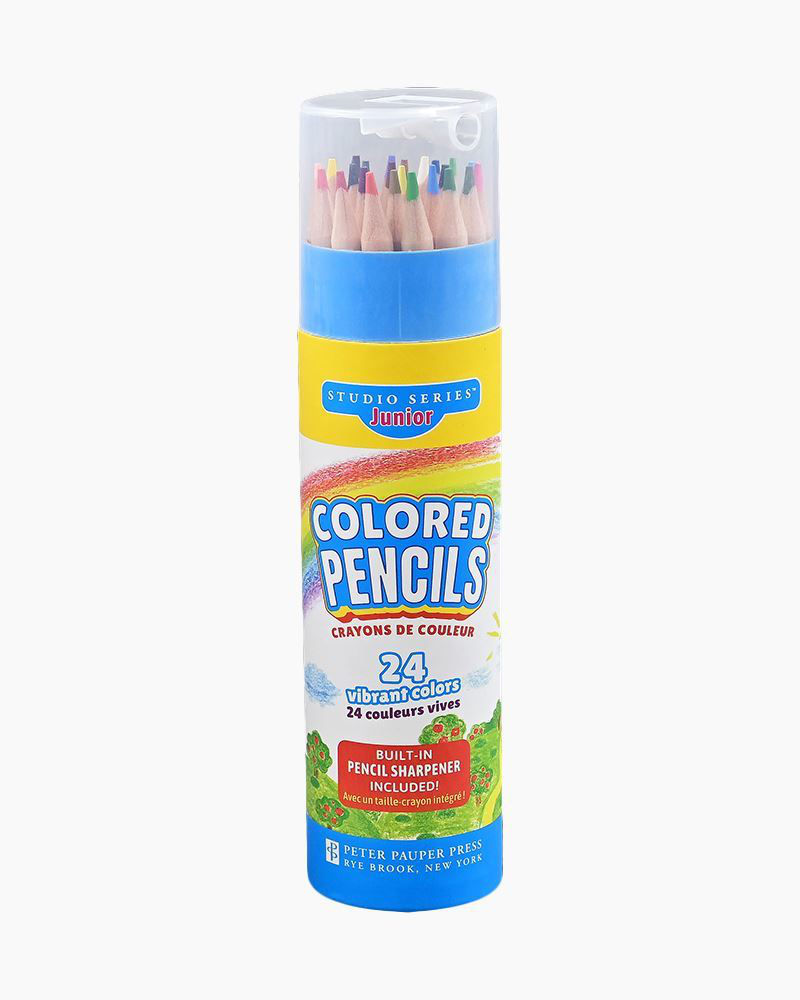 Studio Series Junior Colored Pencils (Set of 24) | Peter Pauper Press ...