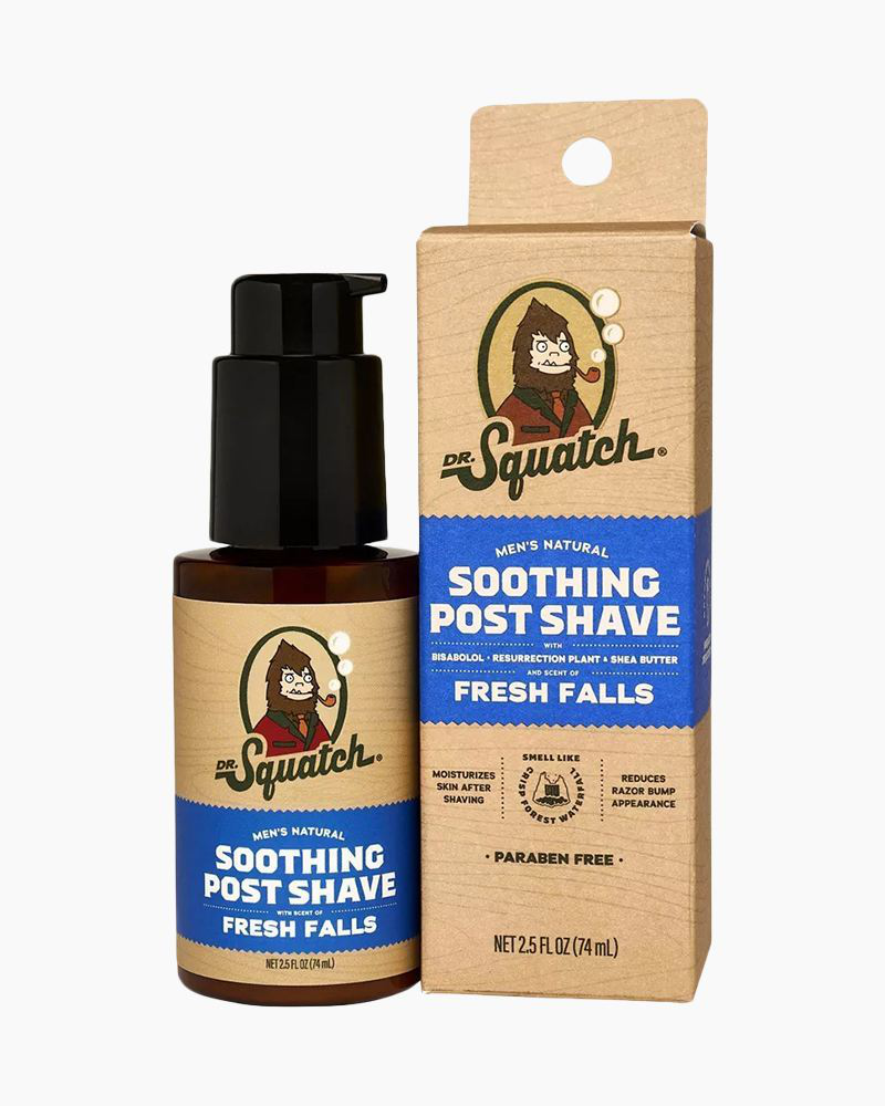 Fresh Falls Soothing Post Shave | Dr Squatch | The Paper Store