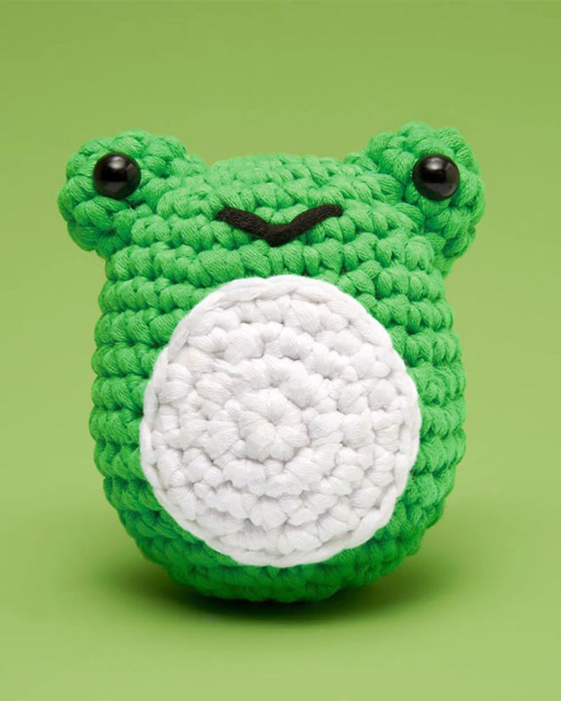 Henri the Frog Crochet Kit | The Woobles | The Paper Store