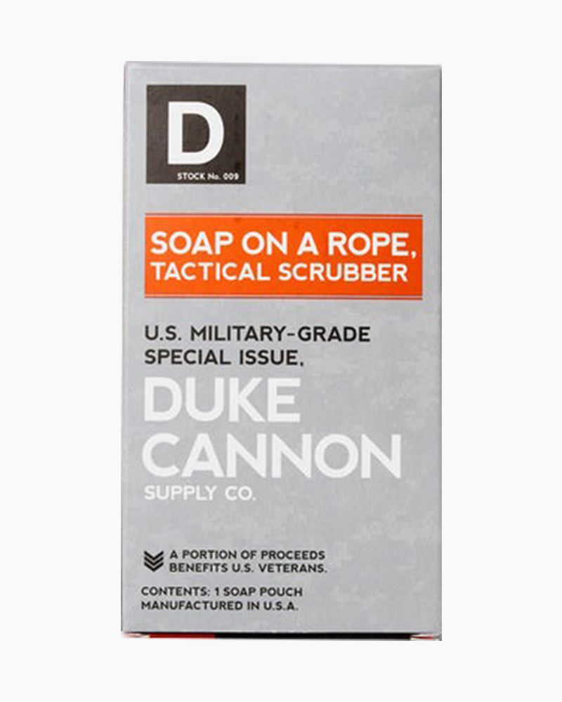 Soap on a Rope Tactical Scrubber Bundle Pack with Bourbon Soap | Duke ...