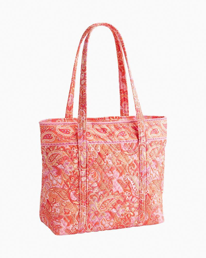 Original Vera Tote Bag in Sherbet | Vera Bradley | The Paper Store