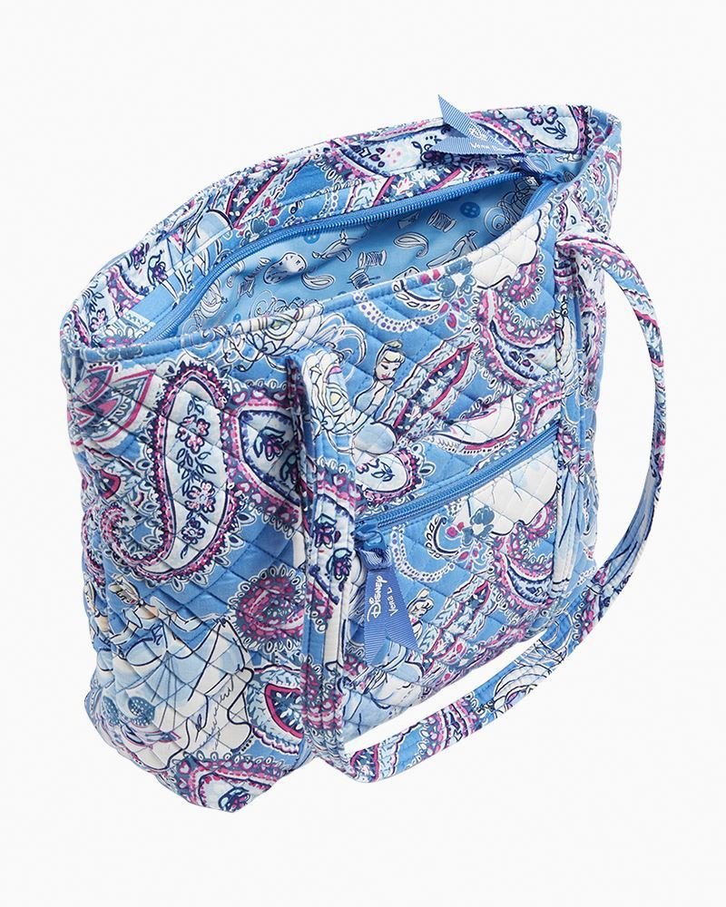 Disney Small Vera Tote in Cinderella Paisley | Vera Bradley | The Paper Store