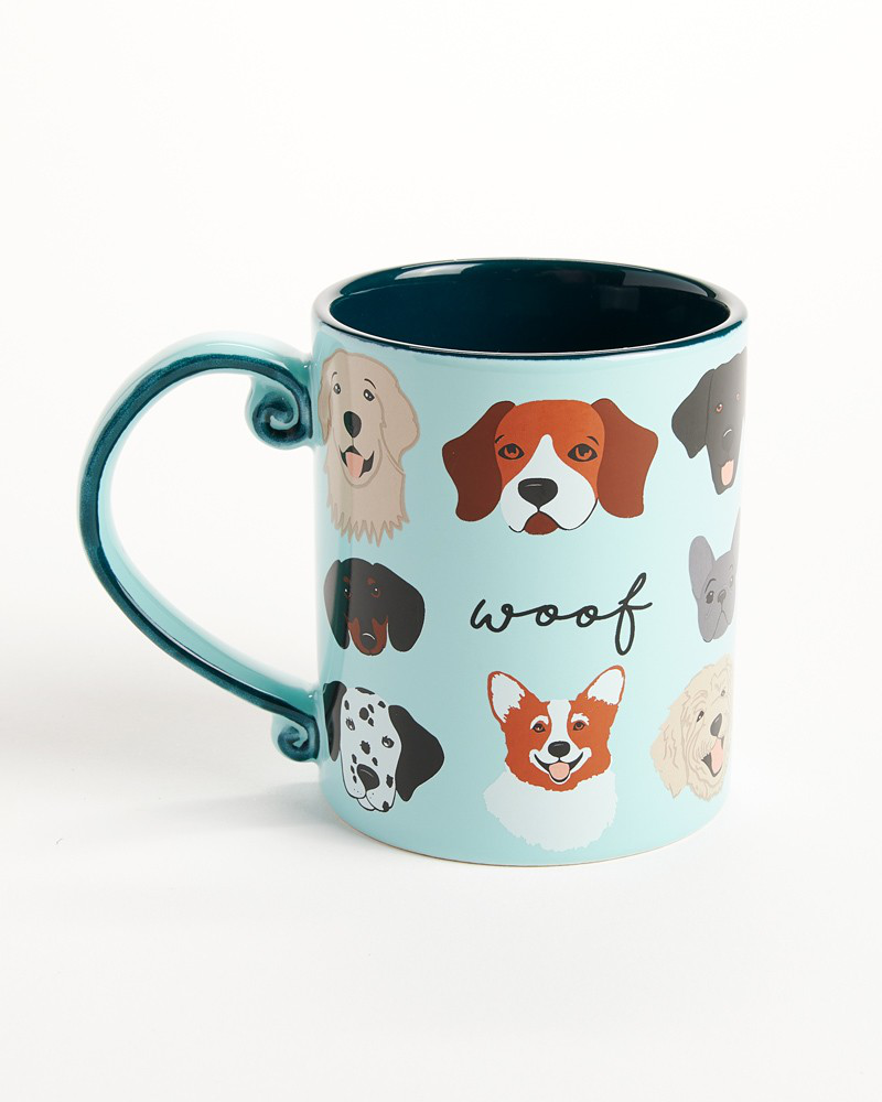 Woof Dogs Pattern Mug | Legacy & Main | The Paper Store