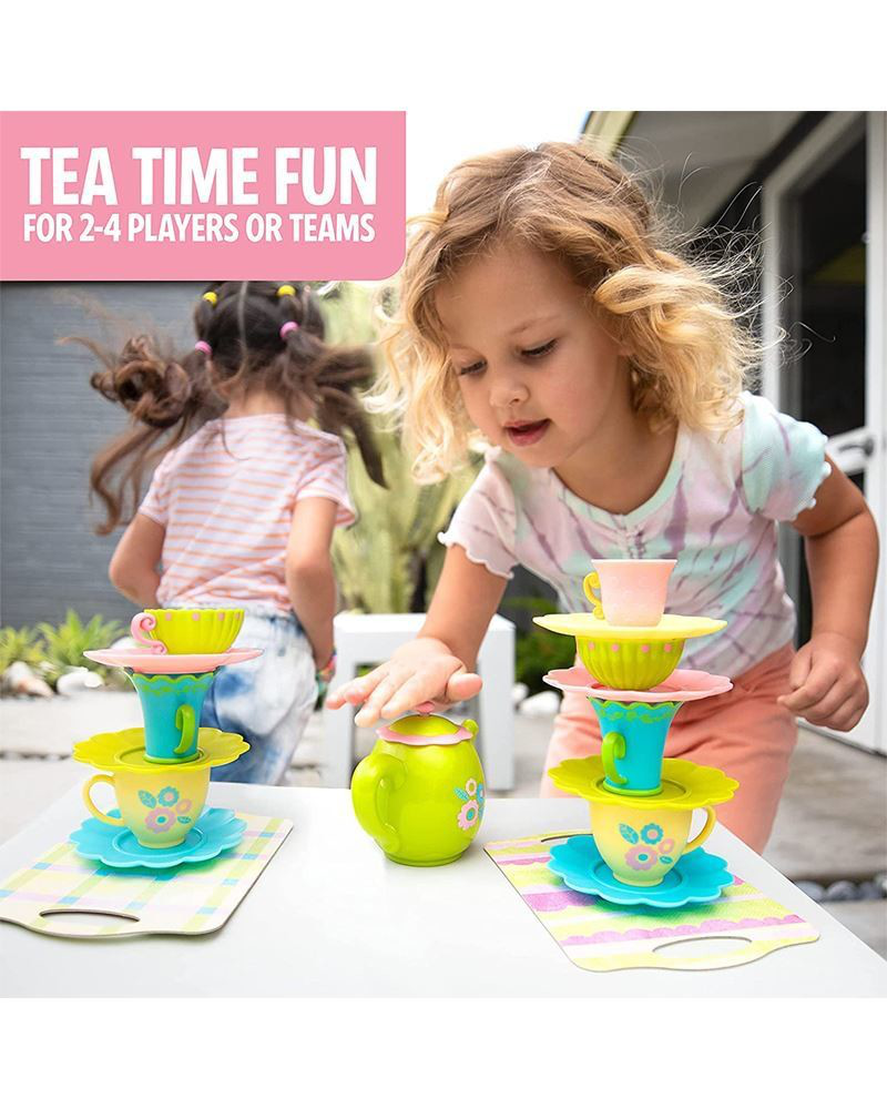 Teacup Pile-Up! Relay Race Game | Educational Insights | The Paper Store