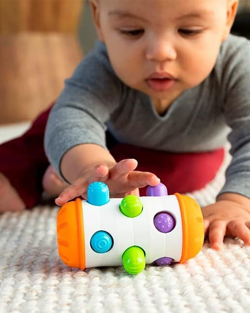 Rolio Rattling Baby Toy | Fat Brain Toy | The Paper Store
