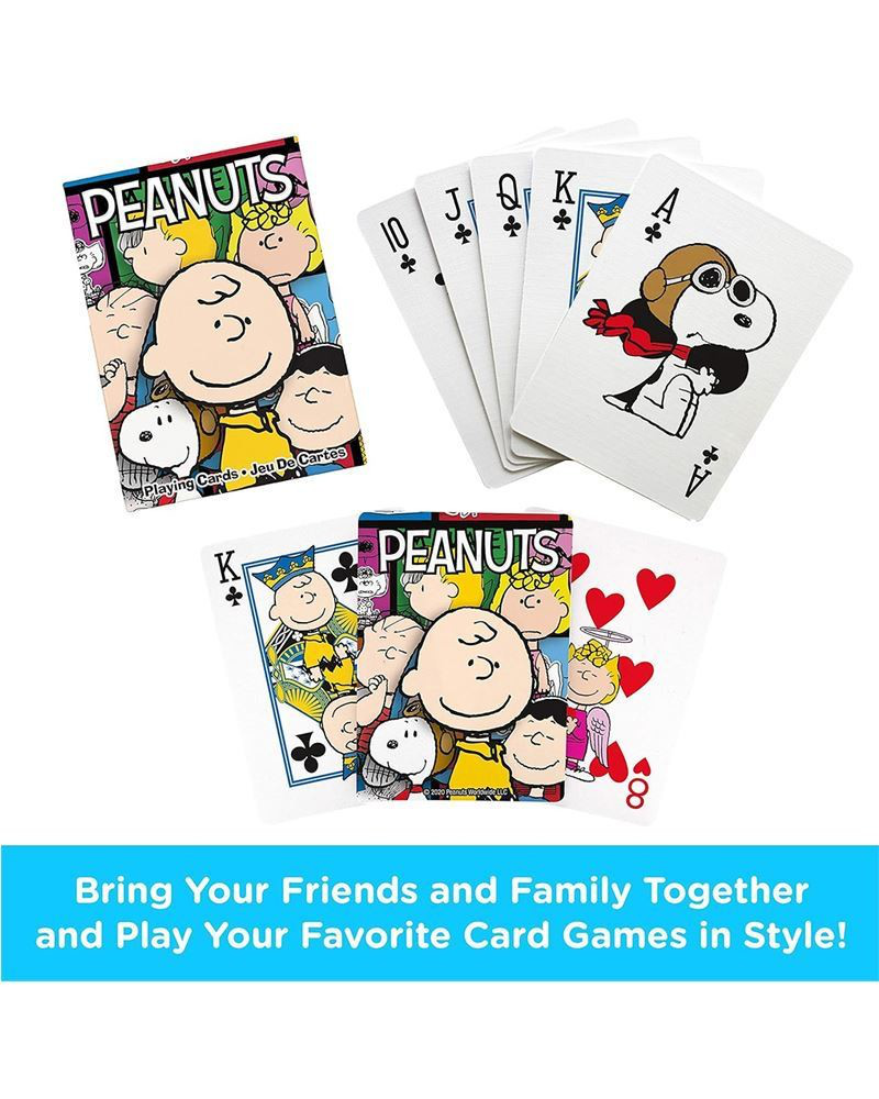 Peanuts Cast Playing Cards Deck | Nmr Distribution | The Paper Store