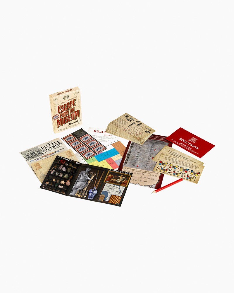 Escape from the Museum: A Mini Escape Room Game | Professor Puzzle USA ...