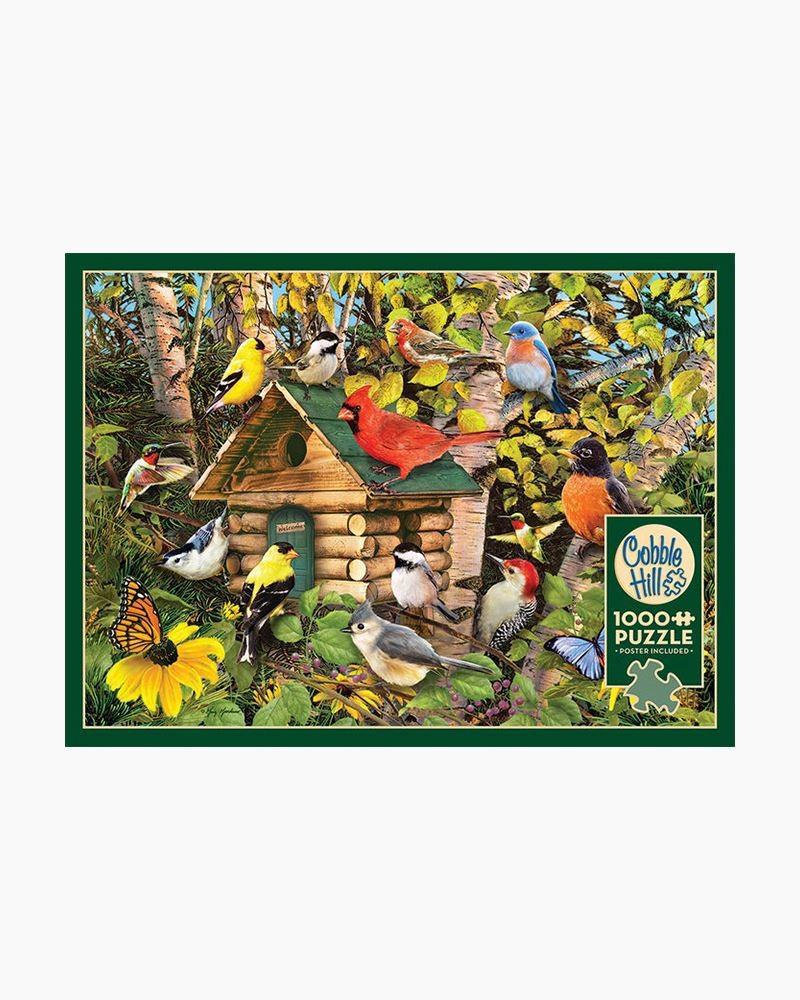 Bird Cabin Jigsaw Puzzle (1,000 pc.) | Outset Media | The Paper Store