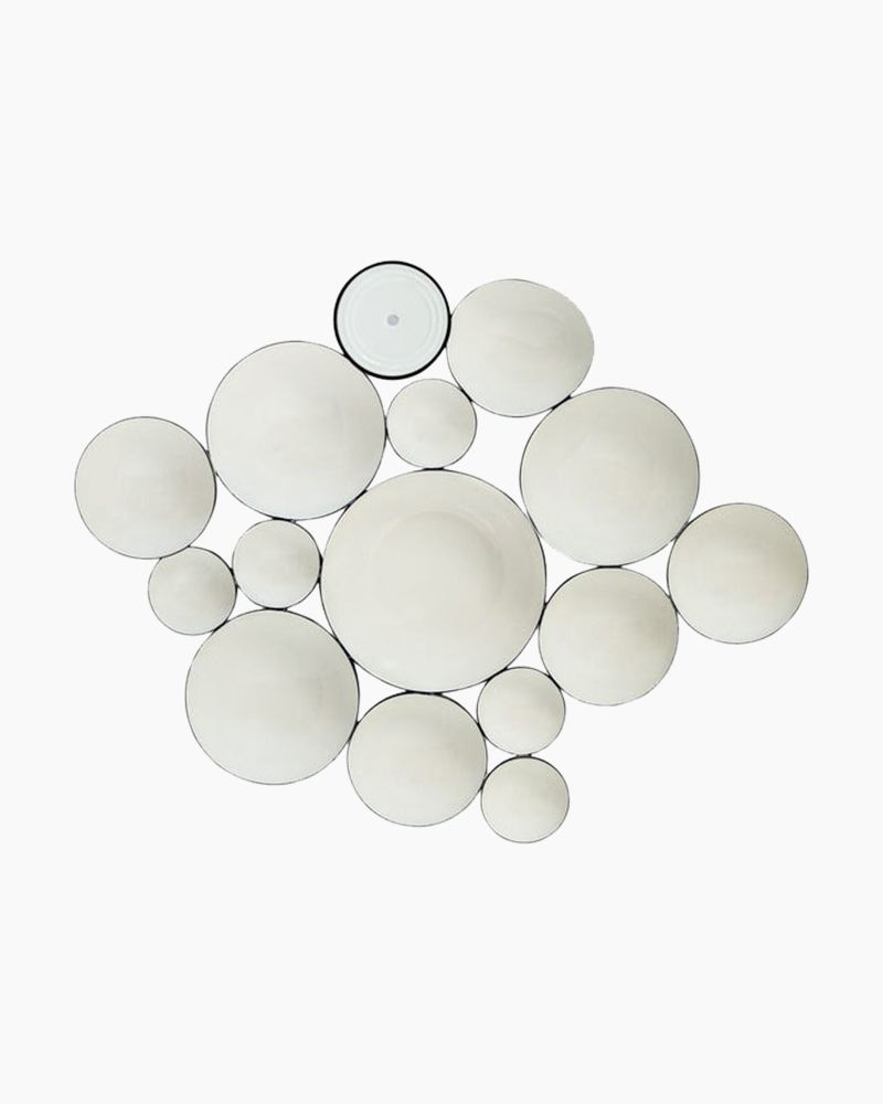 Black and White Bubble Bowl | Nora Fleming | The Paper Store