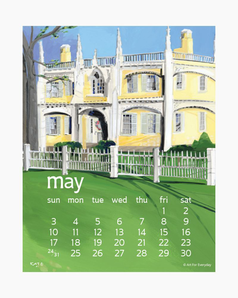 Kate Libby 2026 Poster Calendar | Art For Everyday | The Paper Store