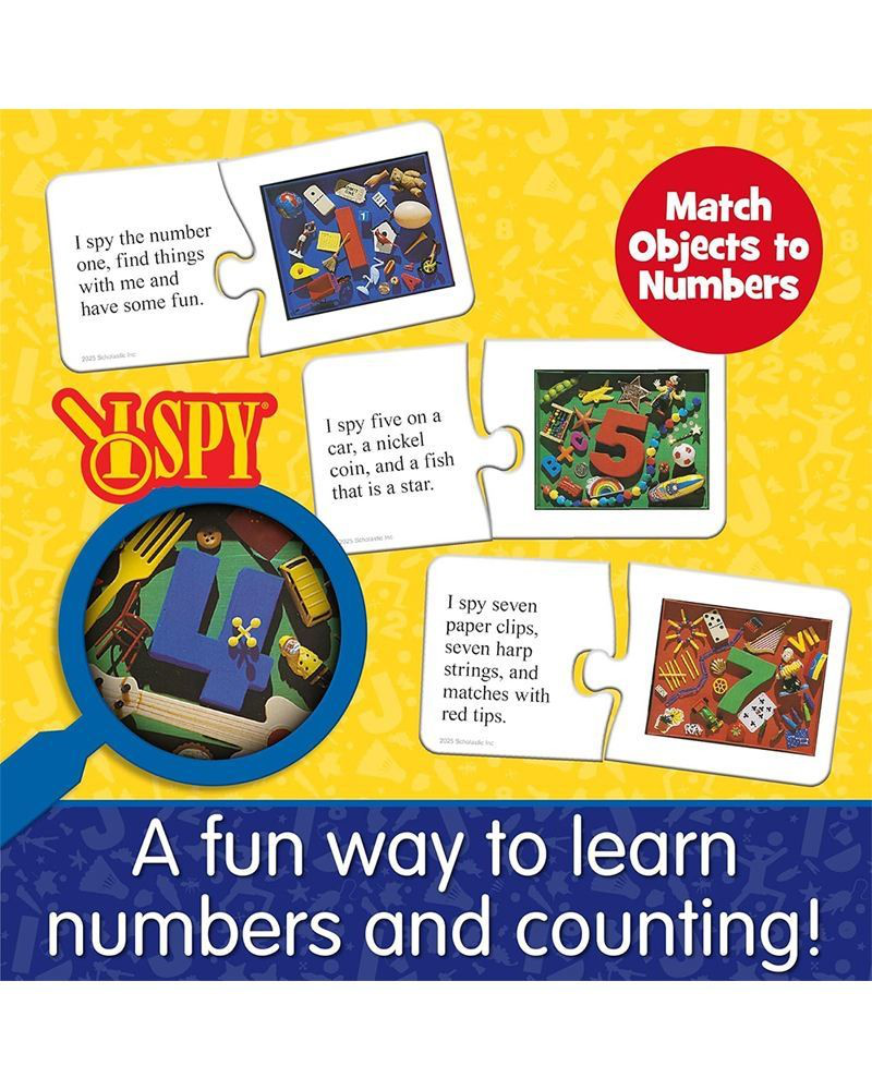 I Spy Match It! Numbers Game Tin | UNIVERSITY GAMES | The Paper Store