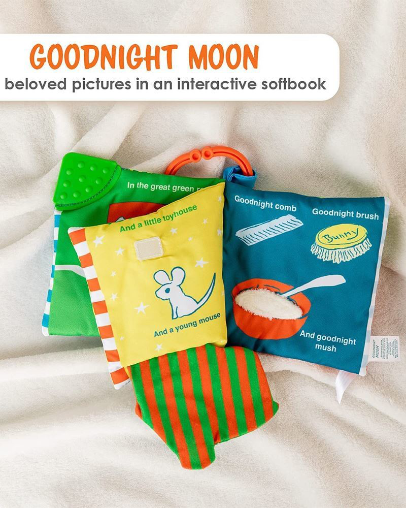 Goodnight Moon Soft Book with Clip | Kids Preferred | The Paper Store