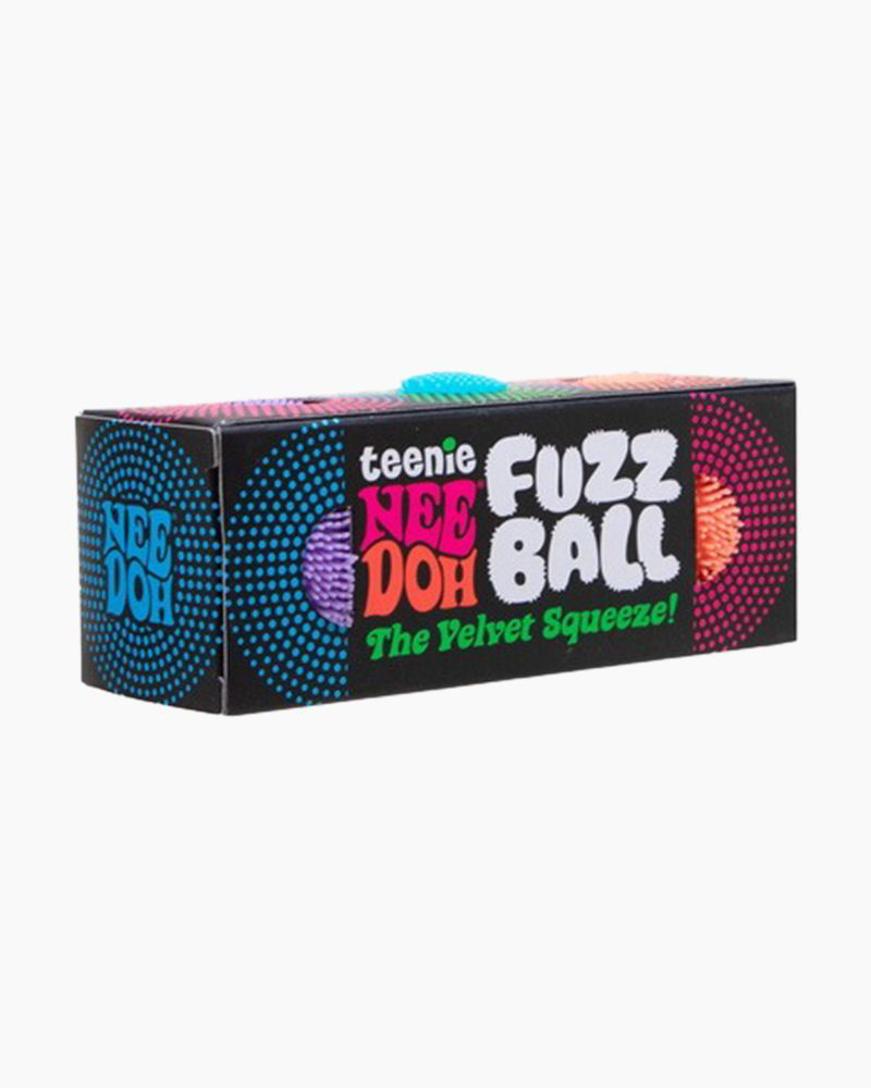 Teenie NeeDoh Fuzz Ball Squeeze Toy (Pack of 3) | Nee Doh | The Paper Store