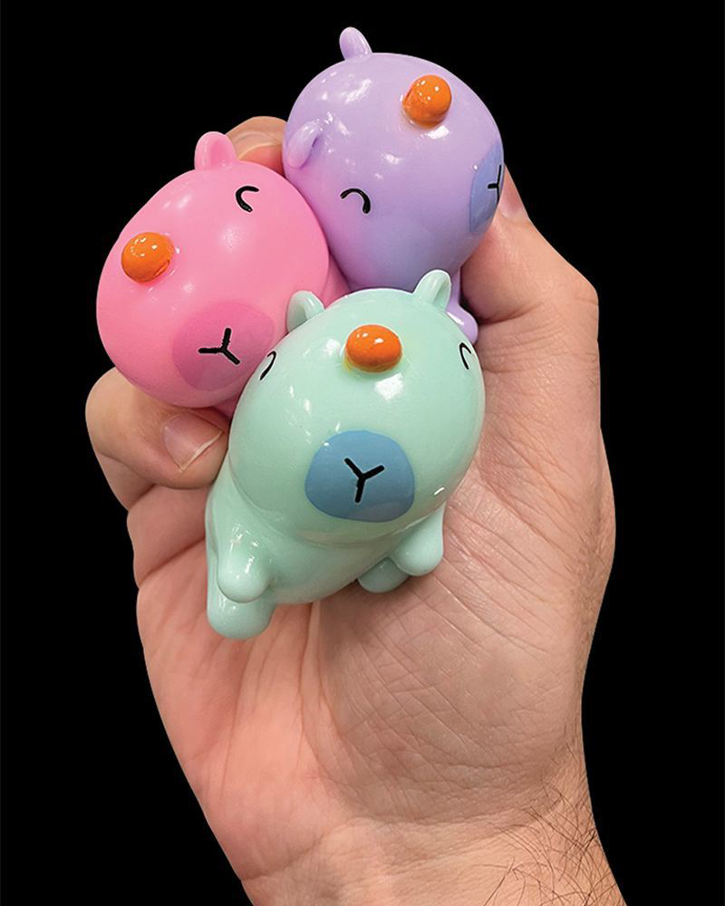 Capybaras Sticky Bubble Blobbies Toys | Top Trenz | The Paper Store